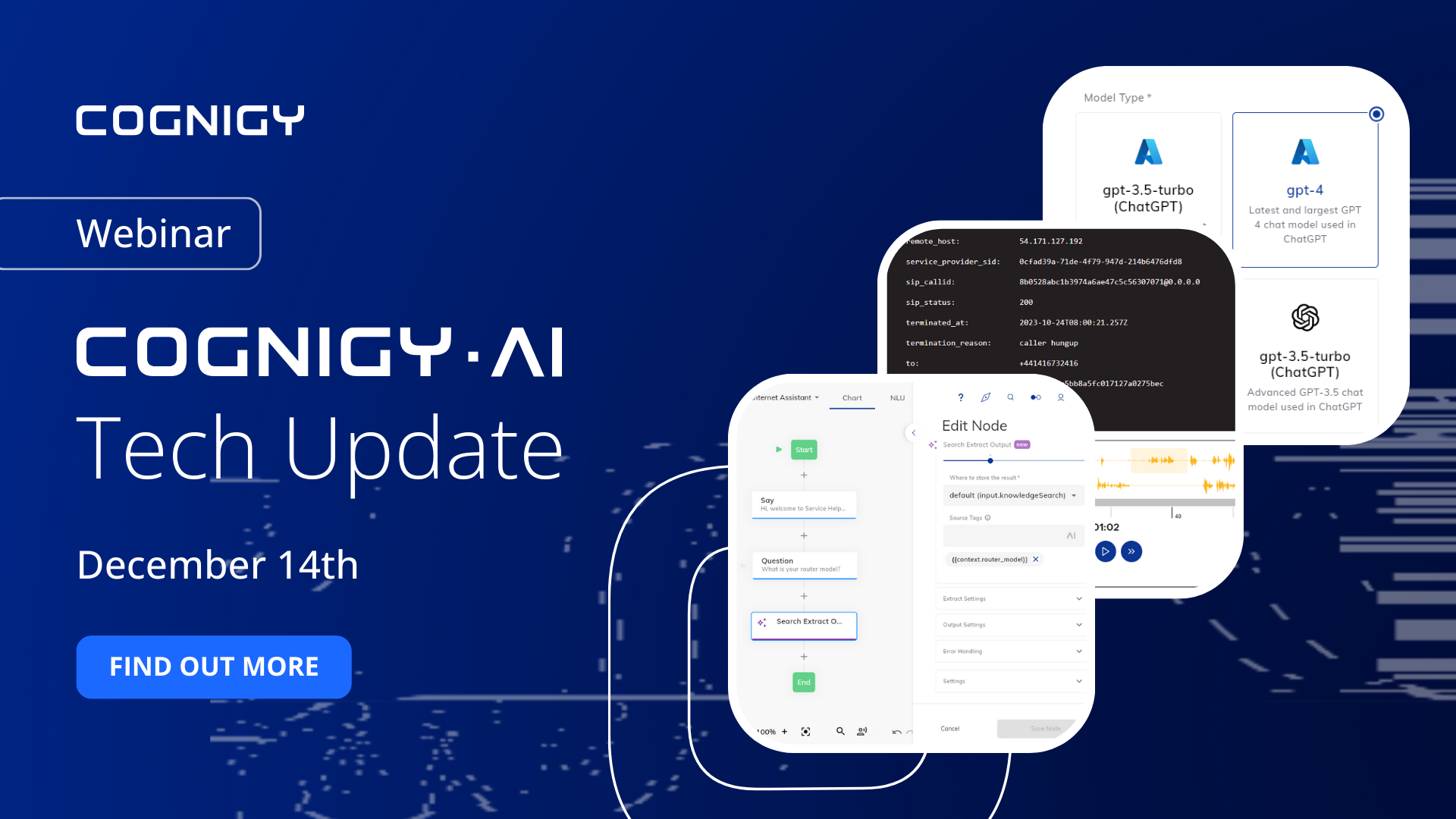 Now On-Demand: Cognigy.AI Tech Update Q4 2023